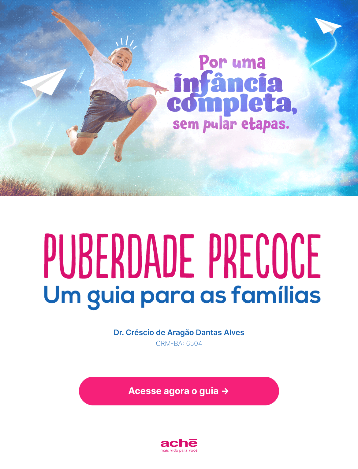 Puberdade Precoce | Cuidados Pela Vida